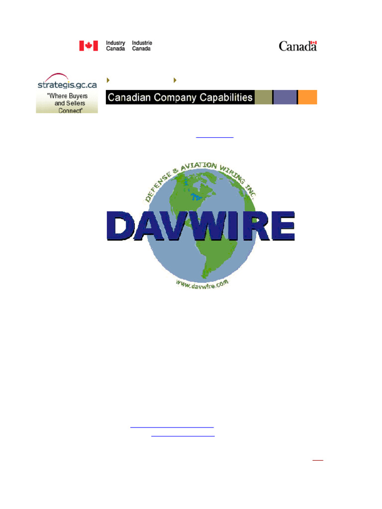 DAV WIRE | PDF | Aerospace