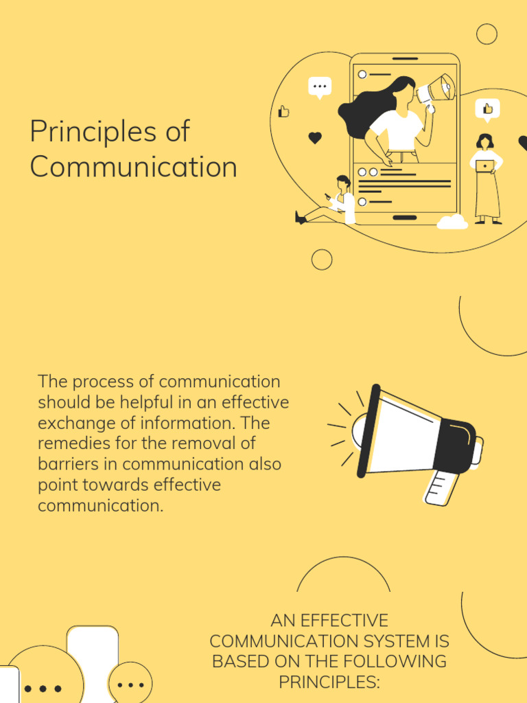 The Principles of Communication-1 | PDF | Communication | Information