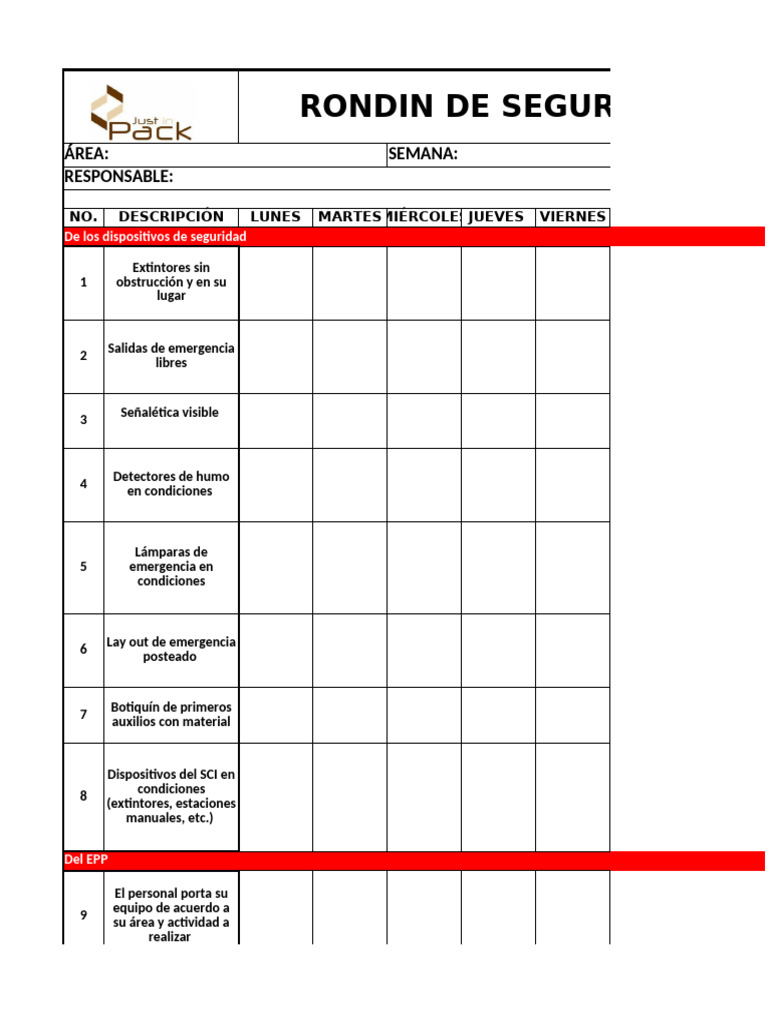 Rondin de Seguridad | PDF