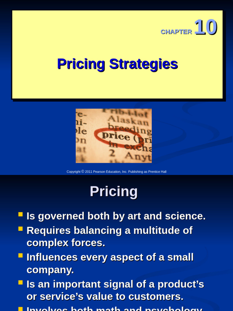 ENTREPRENEURSHIP PPT 10 | PDF | Pricing | Credit Card