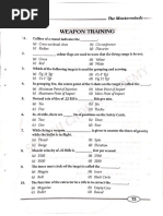 NCC Weapon Training | PDF | Rifle | Weapon Design