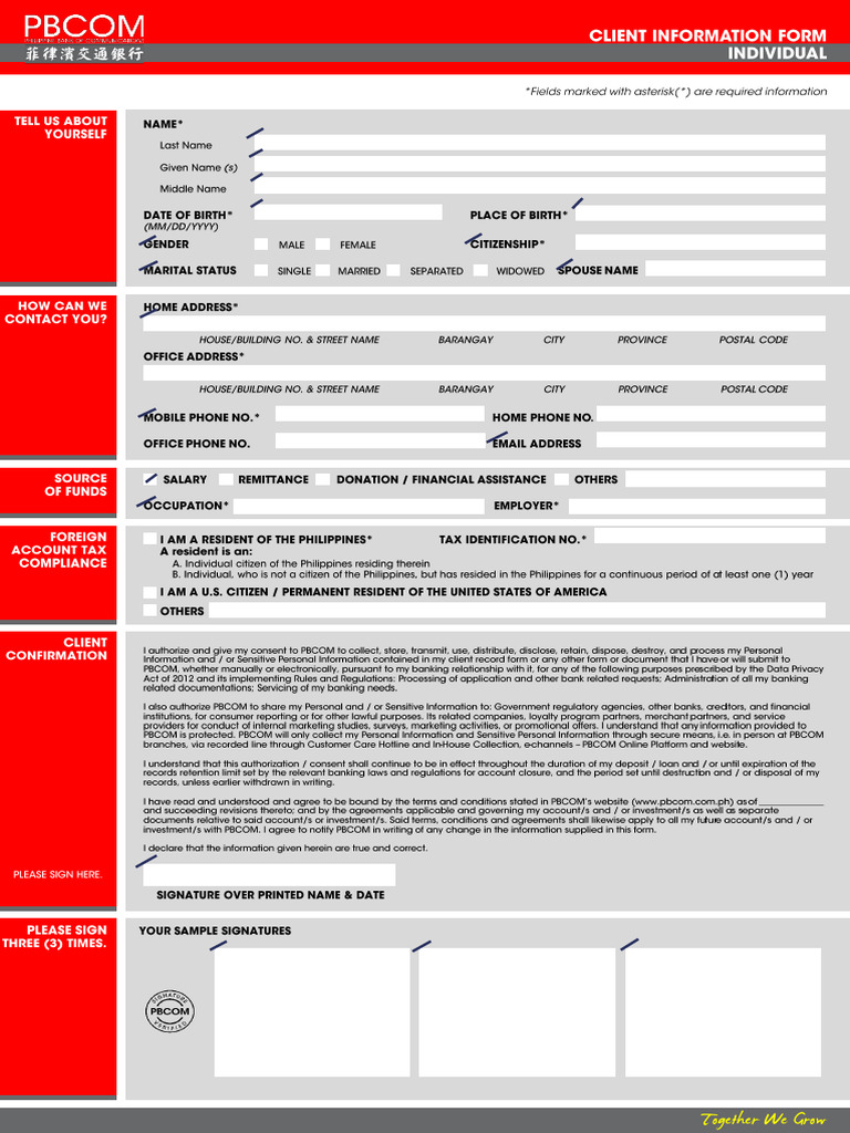 Atm Forms - 3 | PDF | Banks | Business