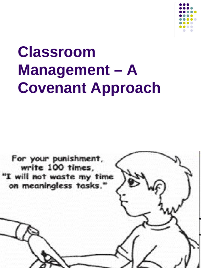 Classroom Management - A Covenant Approach (For Students) | PDF ...