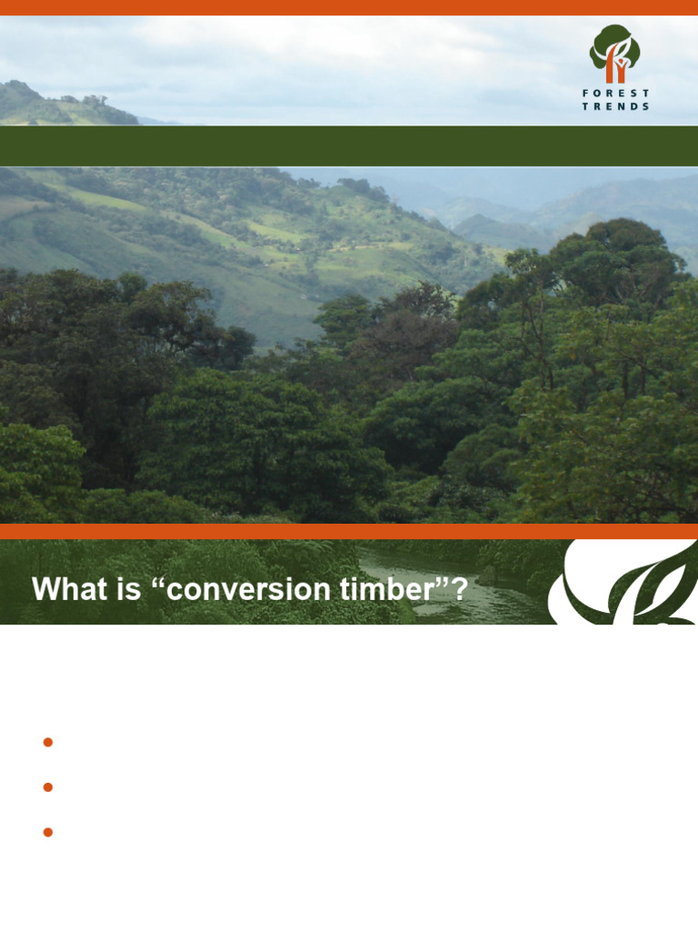 Conversion Timber - Kerstin Canby | PDF | Deforestation | Forests