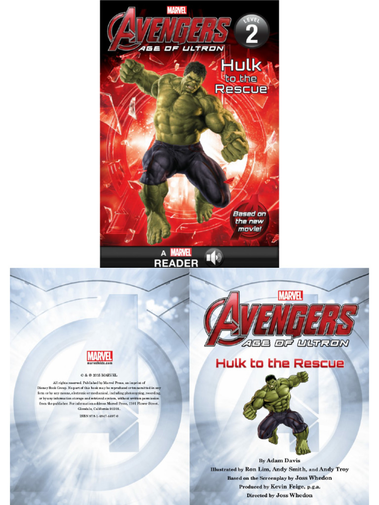 World of Reading - Hulk To The Rescue | PDF