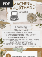 Machine Shorthand Abbreviations Guide | PDF | Language Mechanics | Notation