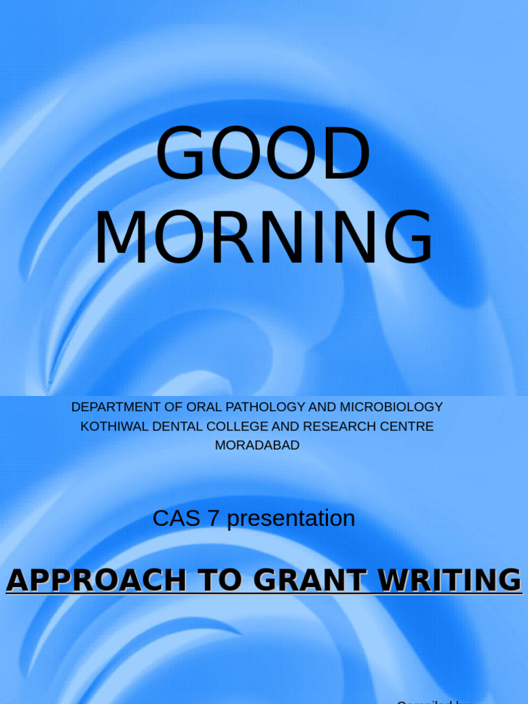 CAS Presentation | PDF | Typefaces | National Institutes Of Health