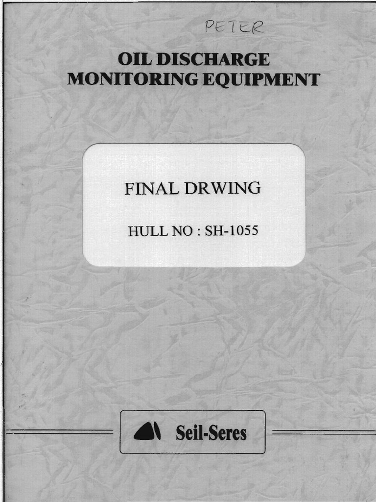 Peter Schulte - Oil Discharge Monitoring Equipment ODME S-30 | PDF