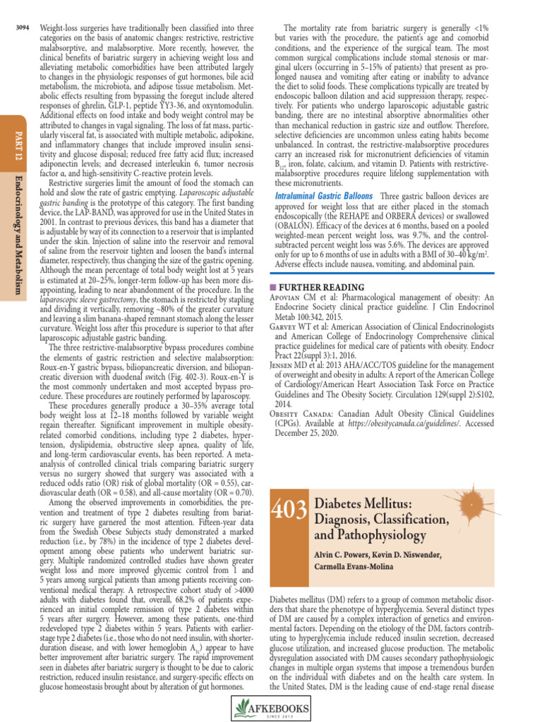 Diabetes Mellitus Harrison | PDF | Prediabetes | Diabetes