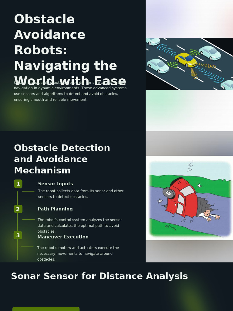 Obstacle Avoidance Robots Navigating The World With Ease | PDF | Robot ...