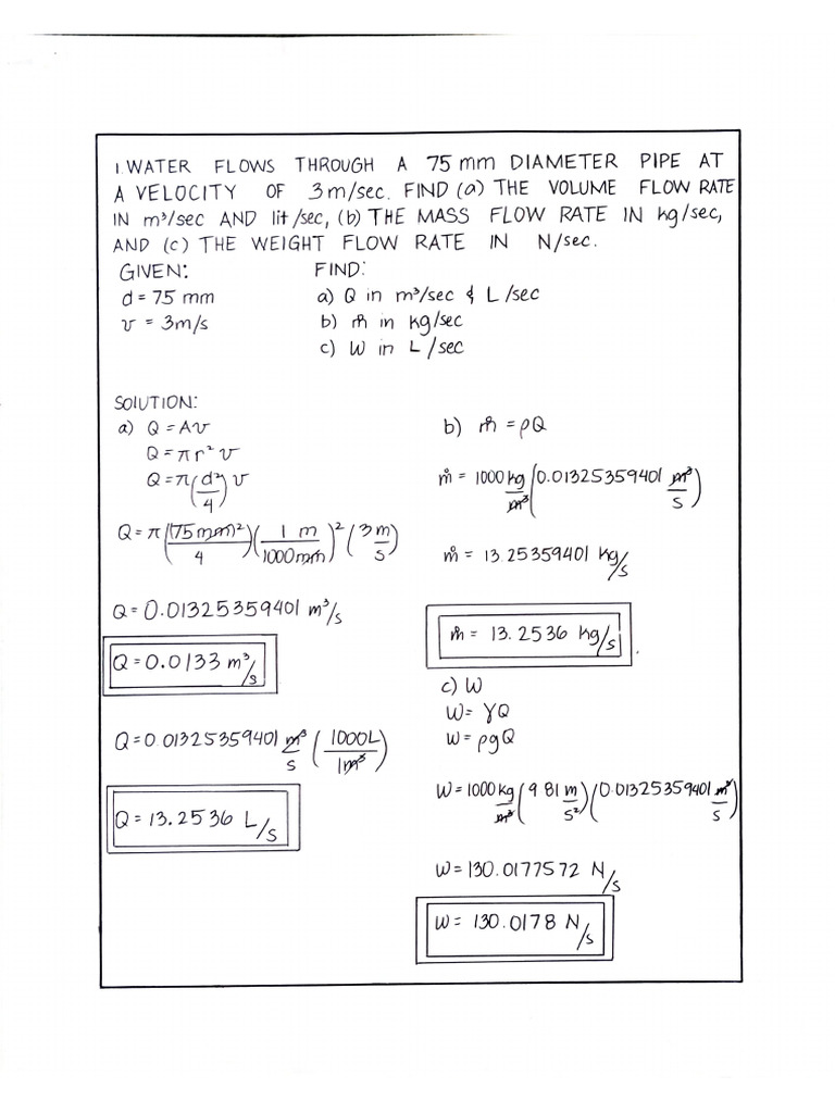 Fluid Mechanics_Physics | PDF