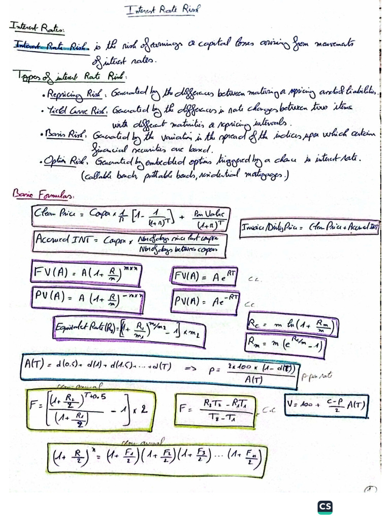 Interest Rate Risk | PDF