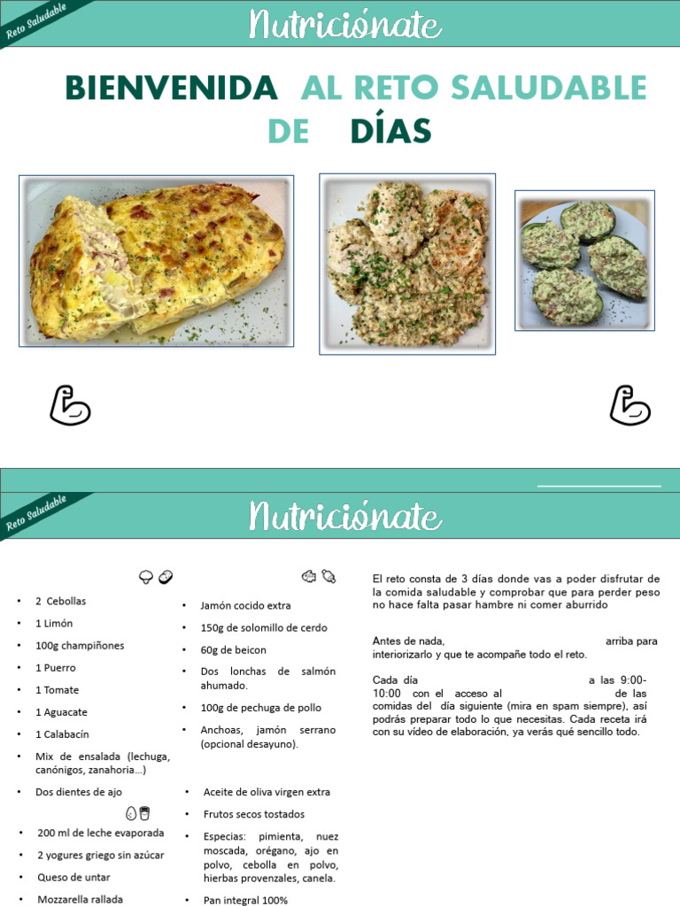 Lista de La Compra 3 Días | PDF | Alimentos | Cocina