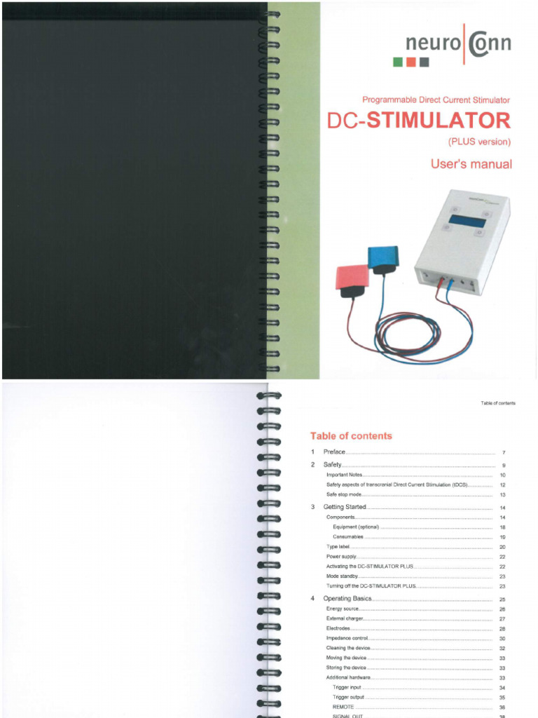 tdcs---user-s-manual | PDF