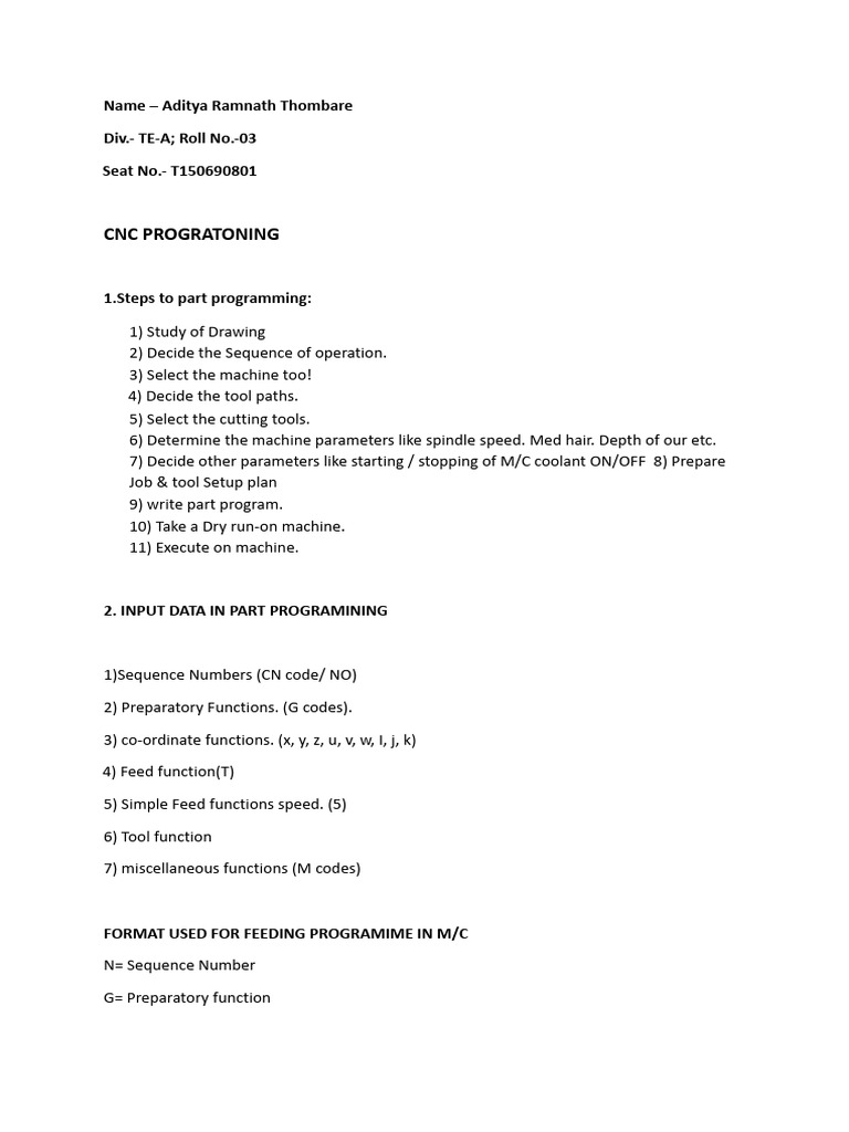 Assigment 2 - Turning | PDF | Numerical Control | Industrial Processes