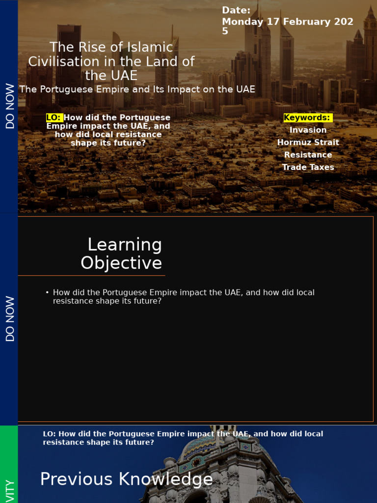 The Rise of Islamic Civilization-Portuguese Empire | PDF | United Arab ...