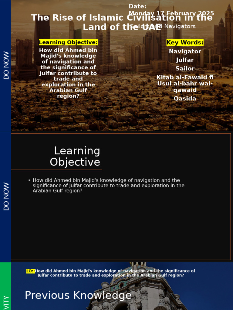 The Rise of Islamic Civilization-Sailors and Navigators | PDF | Cognition