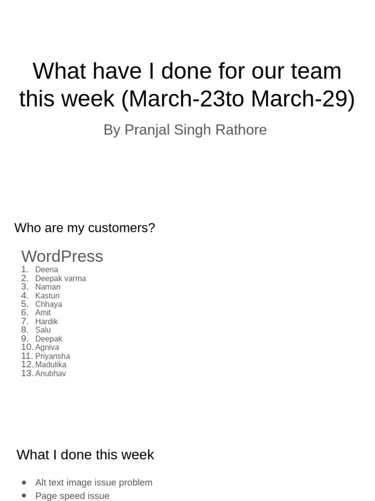 Pranjal Task (March-New1) | PDF