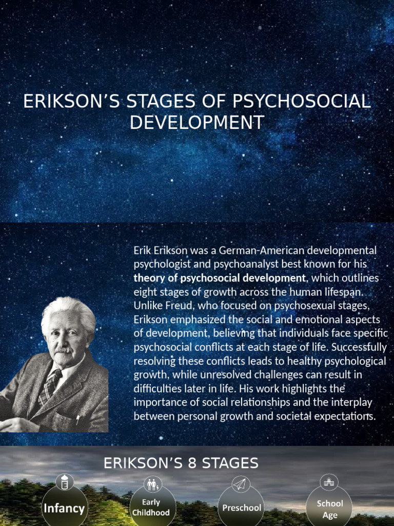 Erikson's Stages | PDF | Developmental Psychology | Youth