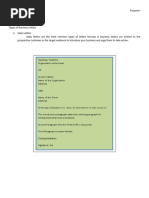 Types of Office Correspondence Explained | PDF | Memorandum | Complaint