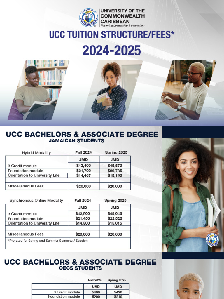 UCC - Tuition Fees-Nov2024-D3 | PDF | Tuition Payments | Fee