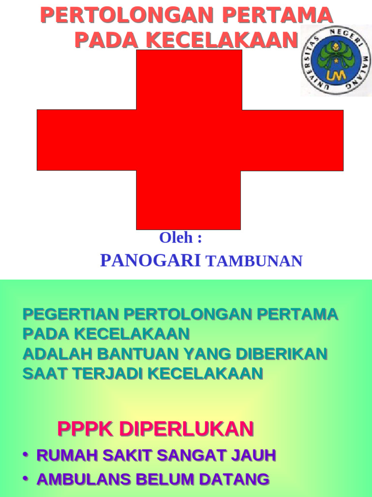 Contoh Poster P3K Kecelakaan | PDF