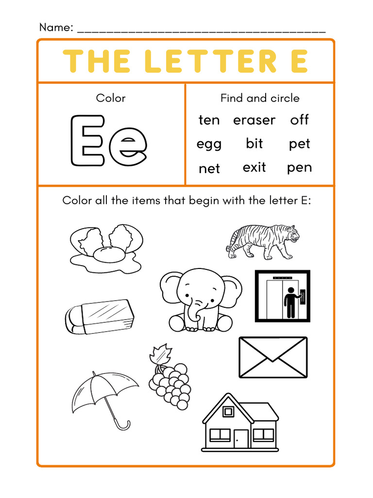 SAI_ Worksheet Letters a-Z | PDF