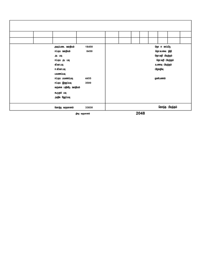 12790-May Payslip Revathi | PDF
