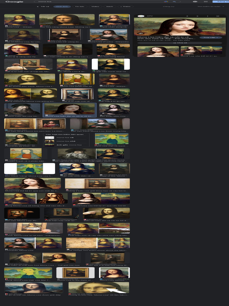 Mona Lisa - Google Tìm Kiếm | PDF