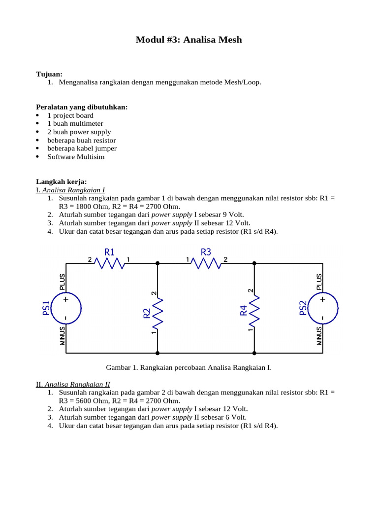 Modul3 - 2022 - Analisa Mesh | PDF