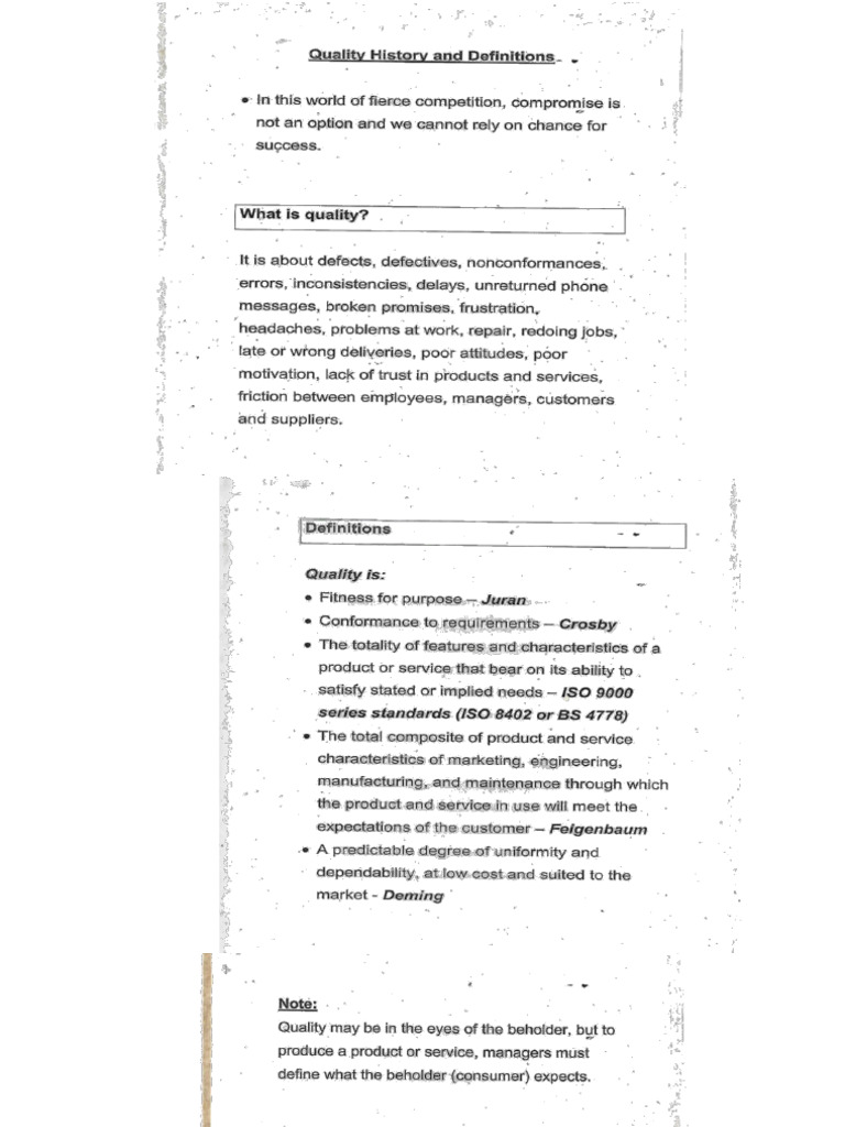 Quality Management Principles Overview | PDF | Quality Management ...