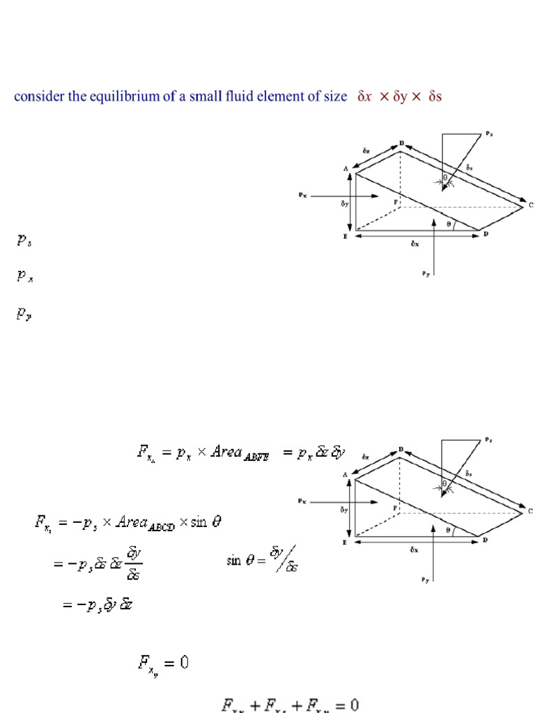 Understanding Pascal's Law in Fluid Statics | PDF | Force | Pressure