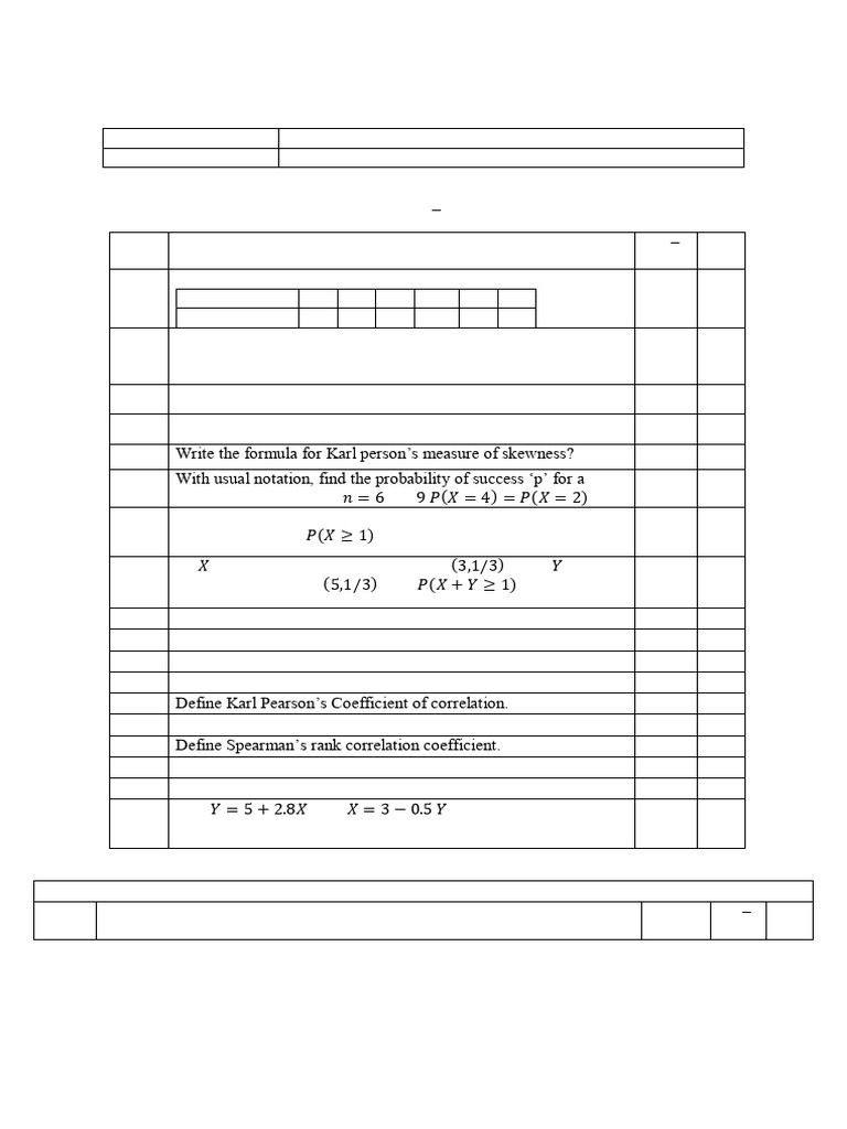 Sla - 20bsma304 - Question Bank Updated For All Units | PDF | Basis ...