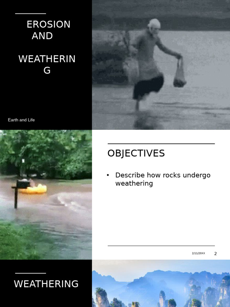 Erosion vs. Weathering Explained | PDF | Erosion | Weathering