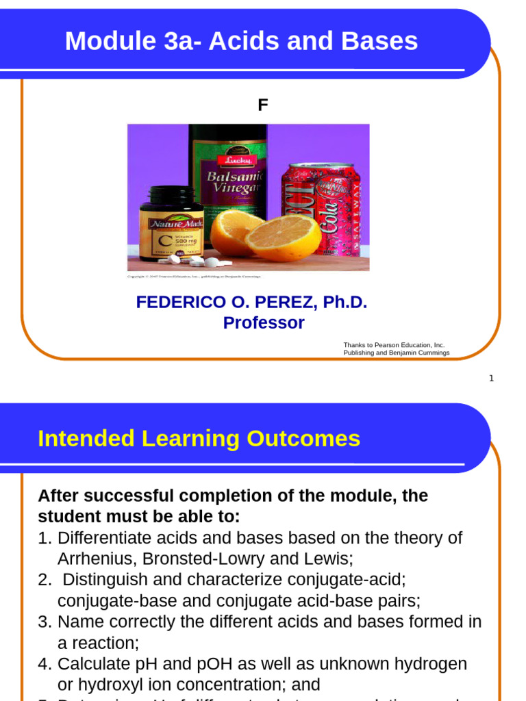 Acids and Bases: Key Concepts and Calculations | PDF | Ph | Acid