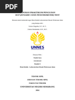 Pedoman Uji CBR dengan DCP | PDF