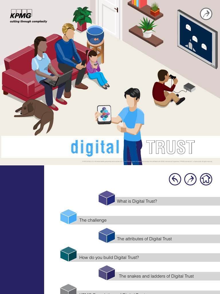 Digital Trust Pdf Limited Liability Partnership Computer Security