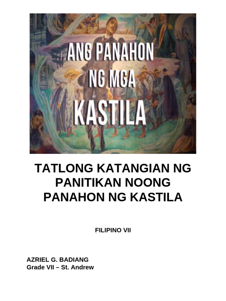 Azriels Scrapbook Filipino | PDF