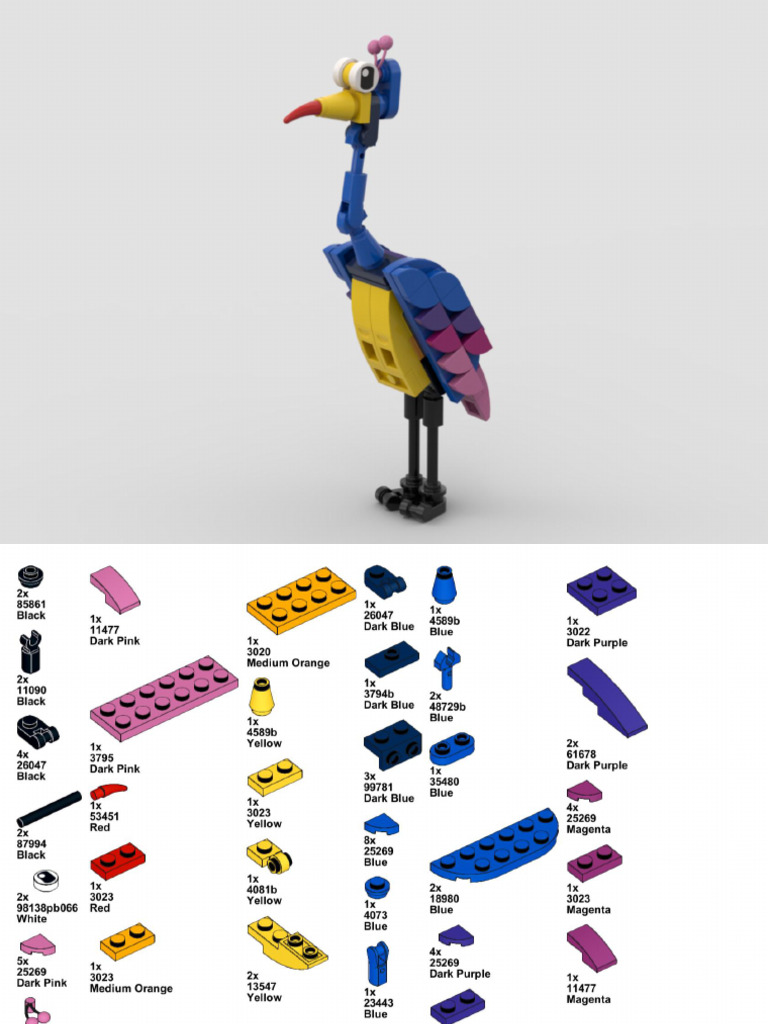 Lego Pájaro Up | PDF