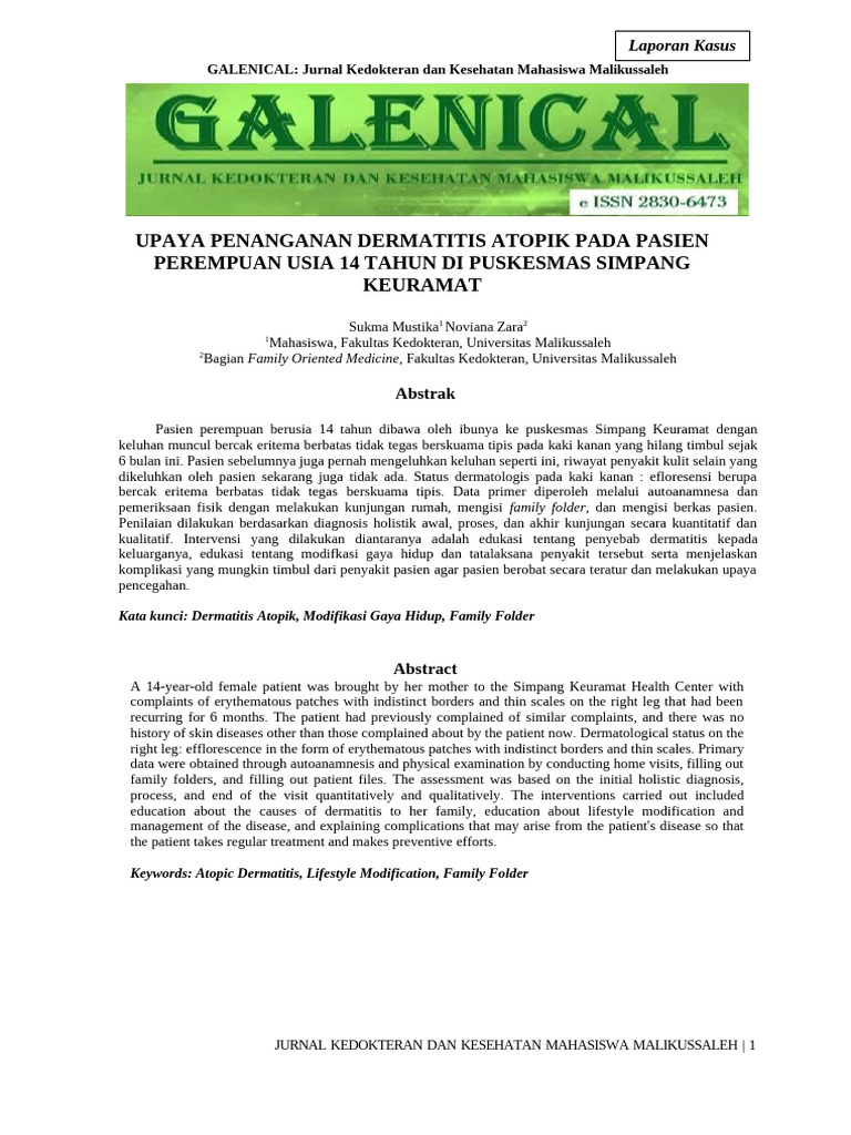 Template Lapkas | PDF