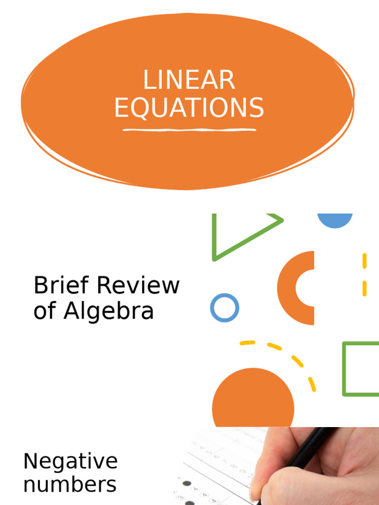 Chapter 1 Linear Equations 2 | PDF | Demand | Equations