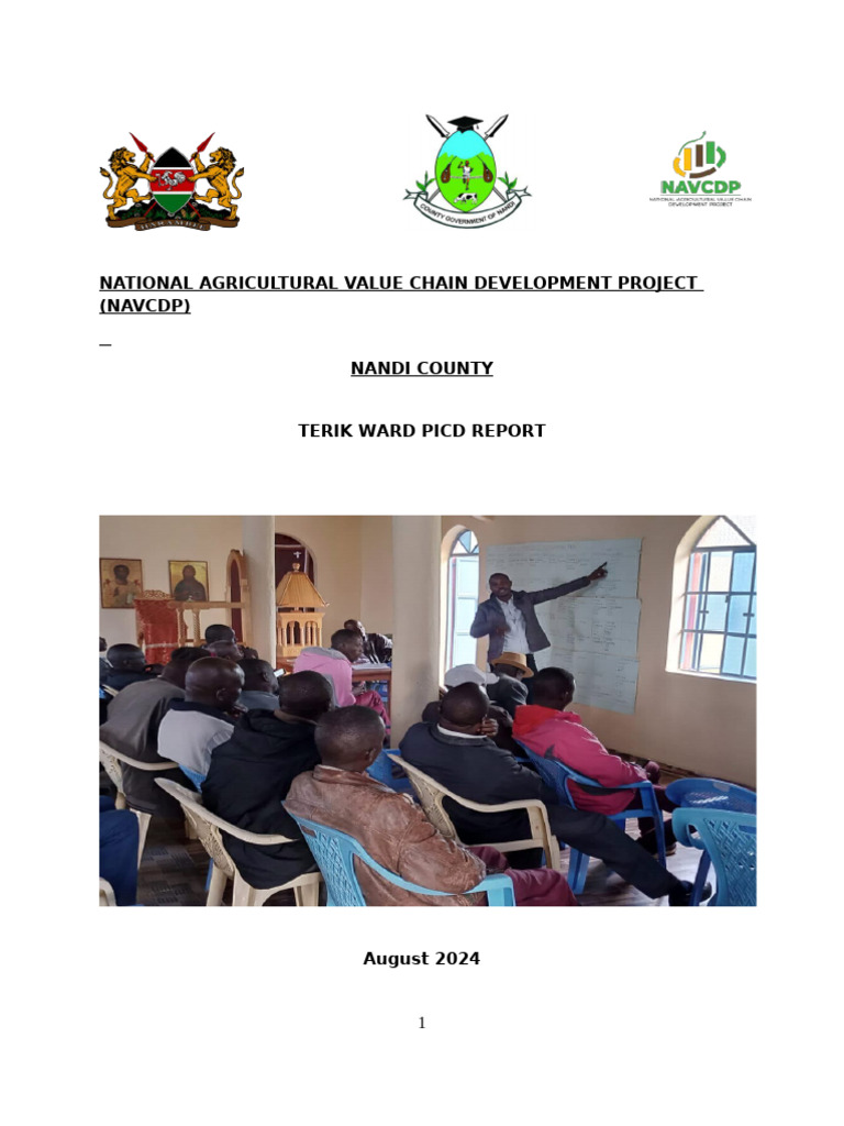 Picd Ward Report Terik 2 | PDF | Agriculture | Livestock