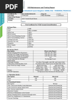 33kV HT Cable Hipot Test Report | PDF | Technology & Engineering