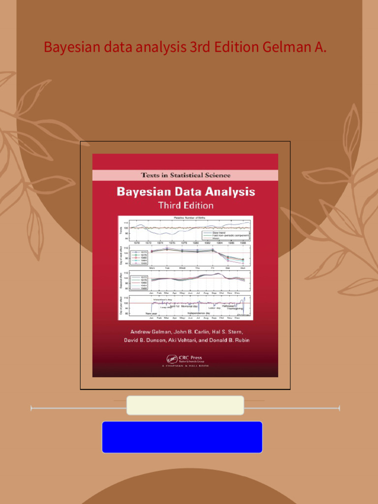 Complete Download Bayesian data analysis 3rd Edition Gelman A. PDF All Chapters | PDF | Linear ...