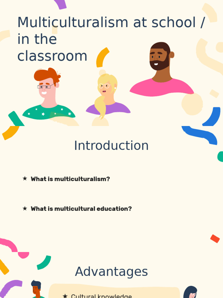 Multiculturalism at School - in The Classroom | PDF