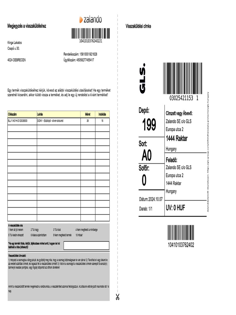 Szállítási címke-f9504e44-82eb-4c63-bd72-c13dedfc6745 | PDF