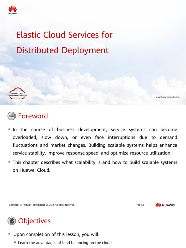 07 Elastic Cloud Services For Distributed Deployment | PDF ...