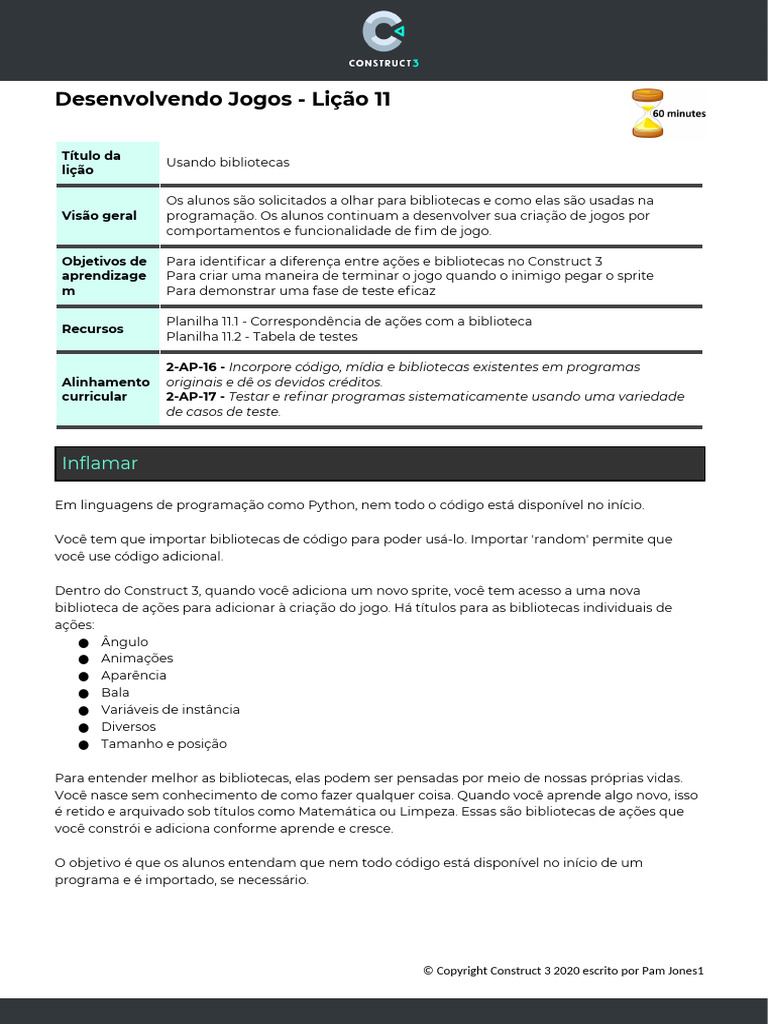 Lesson 11 - Using Libraries | PDF | Biblioteca (informática) | Informática