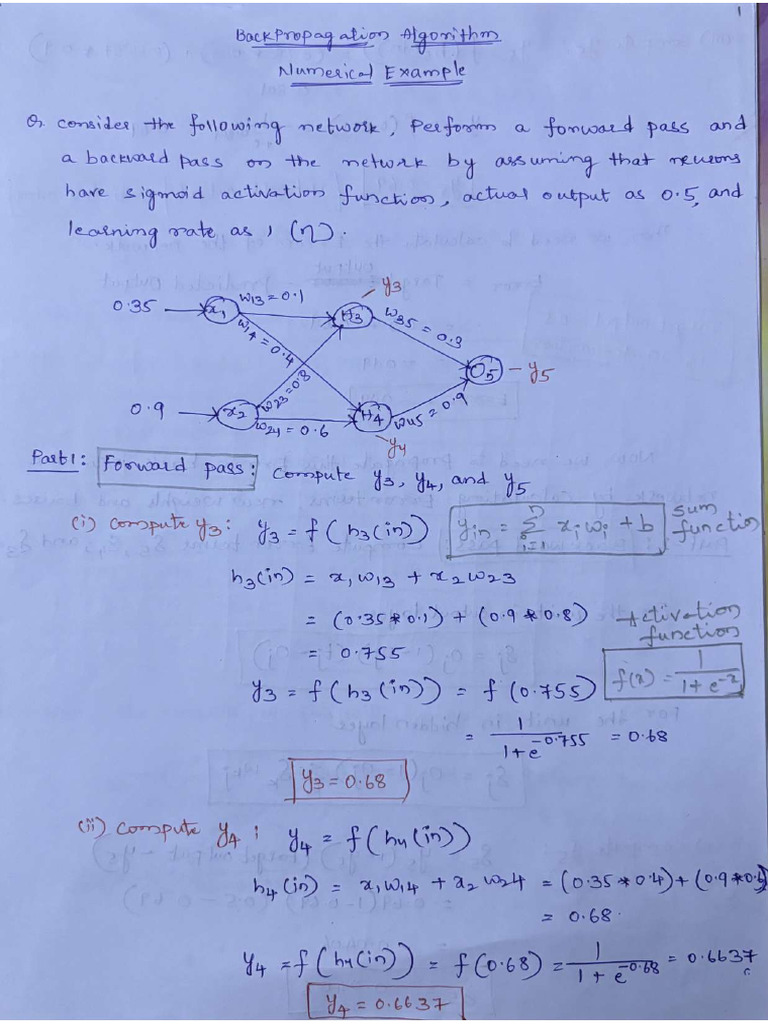 Backpropagation | PDF