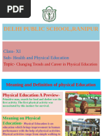 Physical Education Notes Class 11 Chapter 1 | PDF